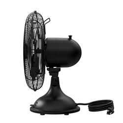 Hunter® 12" Matte Black Oscillating Desk Fan at Menards®