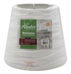 Hunter Lighting Mix and Match 10" Cream Tapered Drum Shade at Menards®