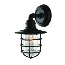 Photon Lighting Peyton Black Outdoor Wall Light at Menards®