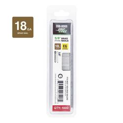 Grip Fast® 18 Gauge 5/8" Electro - Galvanized Brad Nail - 1,000 Count ...