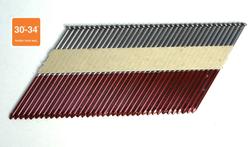 Grip Fast® 3-1/2" x .131" 30-34° Paper Bright Smooth Shank Offset Round ...