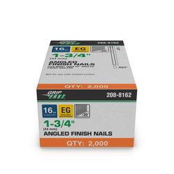 Grip Fast® 16 Gauge 1 - 3/4" Electro - Galvanized Angled Finish Nail ...