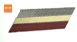 Grip Fast® 2-3/8" x .113" 30-34° Paper Bright Ring Shank Clipped Head ...