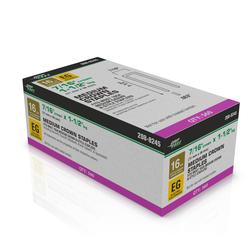 Grip Fast® 16 Gauge 7/16" Crown 1 - 1/2" Leg Electro - Galvanized N ...