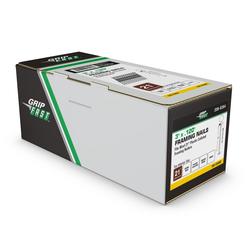 Grip Fast® 3" x .120" 21° Plastic Bright Smooth Shank Round Head ...