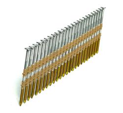 Grip Fast® 3" x .120" 21° Plastic Galvanized Ring Shank Round Head ...