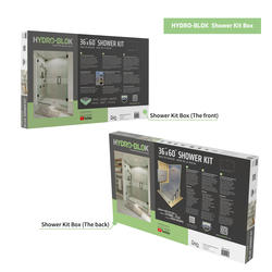 HYDRO-BLOK™ 36" x 60" Shower Kit at Menards®