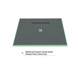 HYDRO-BLOK Presloped Shower Pan 48" x 60" at Menards®