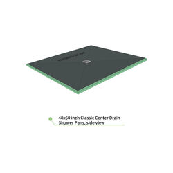 HYDRO-BLOK Presloped Shower Pan 48" x 60" at Menards®