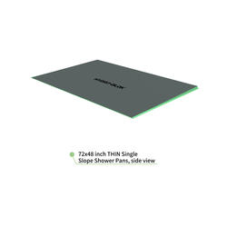 HYDRO-BLOK THIN Single Slope Shower Pan 72" x 48" at Menards®