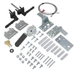 Ideal Door® Overhead Garage Door Single Car Twisted L-Handles Locking ...