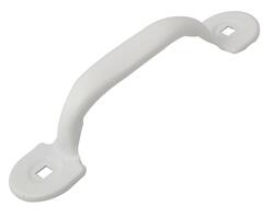 Ideal Door® Overhead Garage Door Powder-Coated White Handle Lift Rolled ...