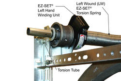 Ideal Door® Overhead Garage Door Left-Winding Unit for EZ-SET® Torsion ...