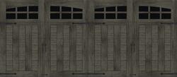 Ideal Door® Premium Handcrafted 16' x 7' Slate Finish Insulated Garage ...
