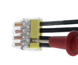 IDEAL® In-Sure® 20-12 AWG 4-Port Electrical Push-In Wire Connector - 10 ...