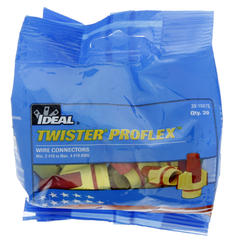 IDEAL® Twister® ProFlex™ 18-10 AWG Electrical Wire Connector - 20 Count ...