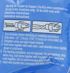 IDEAL® Twister® ProFlex™ 18-10 AWG Electrical Wire Connector - 20 Count ...