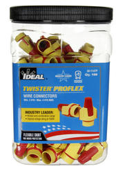 IDEAL® Twister® ProFlex™ 18-10 AWG Electrical Wire Connector - 100 ...