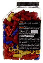 IDEAL® WireTwist® Assorted Electrical Wire Connectors - 300 Count at ...