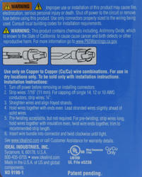 IDEAL® Twister® ProFlex™ Mini 22-12 AWG Electrical Wire Connector - 175 ...