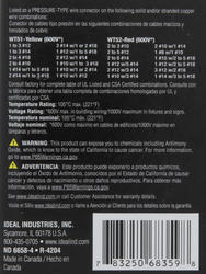 IDEAL® WingTwist® 18-12 AWG Electrical Wire Connectors - 150 Count at ...