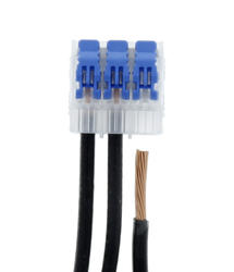 IDEAL® In-Sure® 24-12 AWG 3-Port Electrical Lever Wire Connector - 10 ...