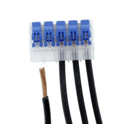 IDEAL® In-Sure® 24-12 AWG 5-Port Electrical Lever Wire Connector - 10 ...