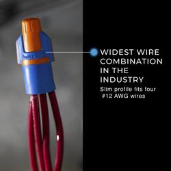 IDEAL® Twister® ProFlex™ Mini 22-12 AWG Electrical Wire Connector - 30 ...