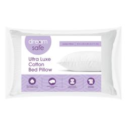 Dream Safe Ultra Luxe Jumbo Cotton Bed Pillow at Menards®