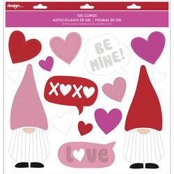 11.5" x 12" Valentine Gel Clings - Assorted Styles at Menards®