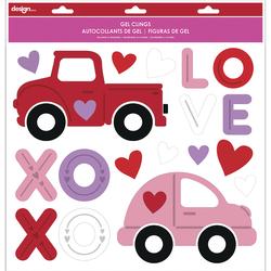 11.5" x 12" Valentine Gel Clings - Assorted Styles at Menards®