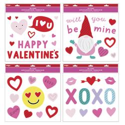 11.5" x 12" Valentine Gel Clings - Assorted Styles at Menards®