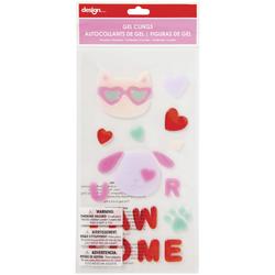 5.5" x12" Valentine Gel Clings - Assorted Styles at Menards®
