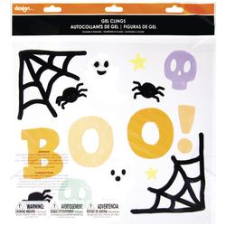 Design Group 11-1/2" x 12" Halloween Gel Window Cling - Assorted Styles ...