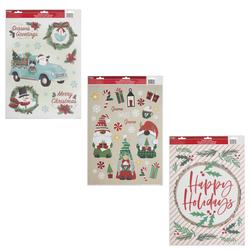 Design Group 12" x 17" Christmas Classic Window Cling - Assorted Styles ...