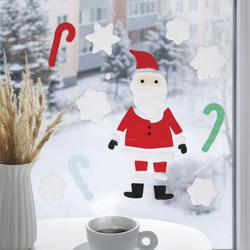 Design Group 11-1/2 x 12 Christmas Gel Window Clings - Assorted Styles ...