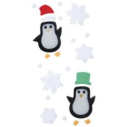 Design Group 5-1/2 x 12 Christmas Gel Window Clings - Assorted Styles ...