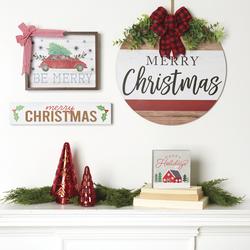 Enchanted Forest® 16" Round Christmas Sign - Assorted Styles at Menards®