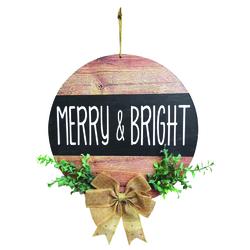 Enchanted Forest® 16" Round Christmas Sign - Assorted Styles at Menards®