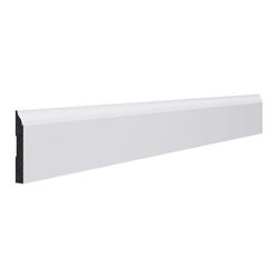 Prefinished White Polystyrene 1/2 x 3-1/4 x 8' Colonial Base Moulding ...