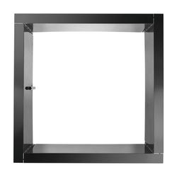 Backyard Creations® 36-inch Solid Steel Square Fire Ring at Menards®