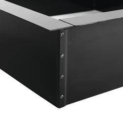 Backyard Creations® 36-inch Solid Steel Square Fire Ring at Menards®