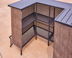 Backyard Creations® Ledgeview 5-Piece Bar Set at Menards®
