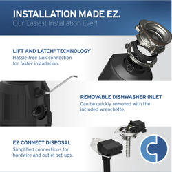 InSinkErator Power Series 3/4 HP Garbage Disposal at Menards®