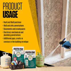FROTH-PAK™ 620 Low-GWP Spray Foam Sealant Kit at Menards®