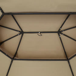 11' x 13' Fabric Gazebo with Curtain at Menards®