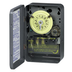 Intermatic® 24-Hour Mechanical SPST Indoor Time Switch with Skip-a-Day ...