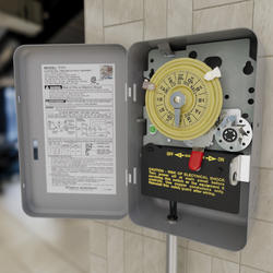 Intermatic® 24-Hour Mechanical SPST Indoor Time Switch with Skip-a-Day ...