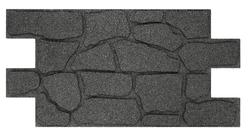 GroundSmart 24" x 12" Dual-Sided Gray Interlocking Rubber Paver at Menards®