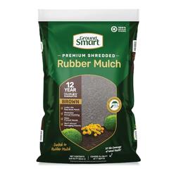 Shredded Brown Rubber Mulch - 76.8 Cu. Ft. at Menards®